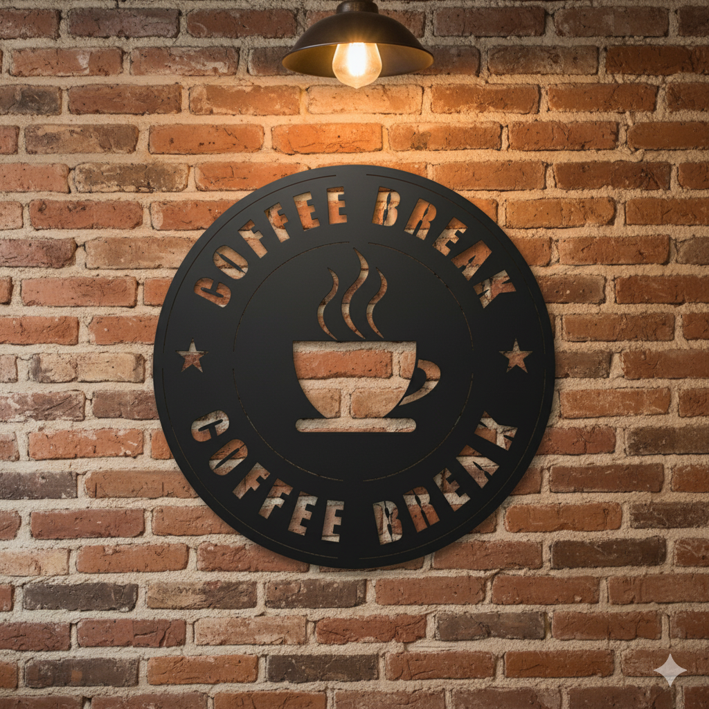Letrero Coffee Break – ArteMaxico