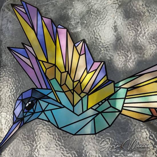 Colibrí Artesanal Poligonal. – ArteMaxico
